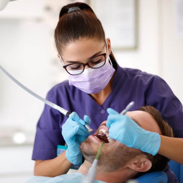 New Crown Under Existing Partial Denture Workflow RDL | Russellville ...